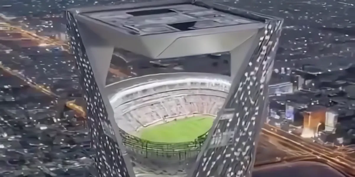 Saudi Arabia Unveils NEOM Sky Stadium for 2034 World Cup, Seating ...