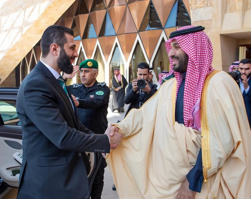 Saudi Crown Prince Discusses Support for Syria with President Al-Sharaa ...