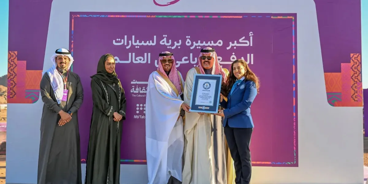 Saudi Hail Region Enters Guinness Record With World’s Largest Off-Road ...