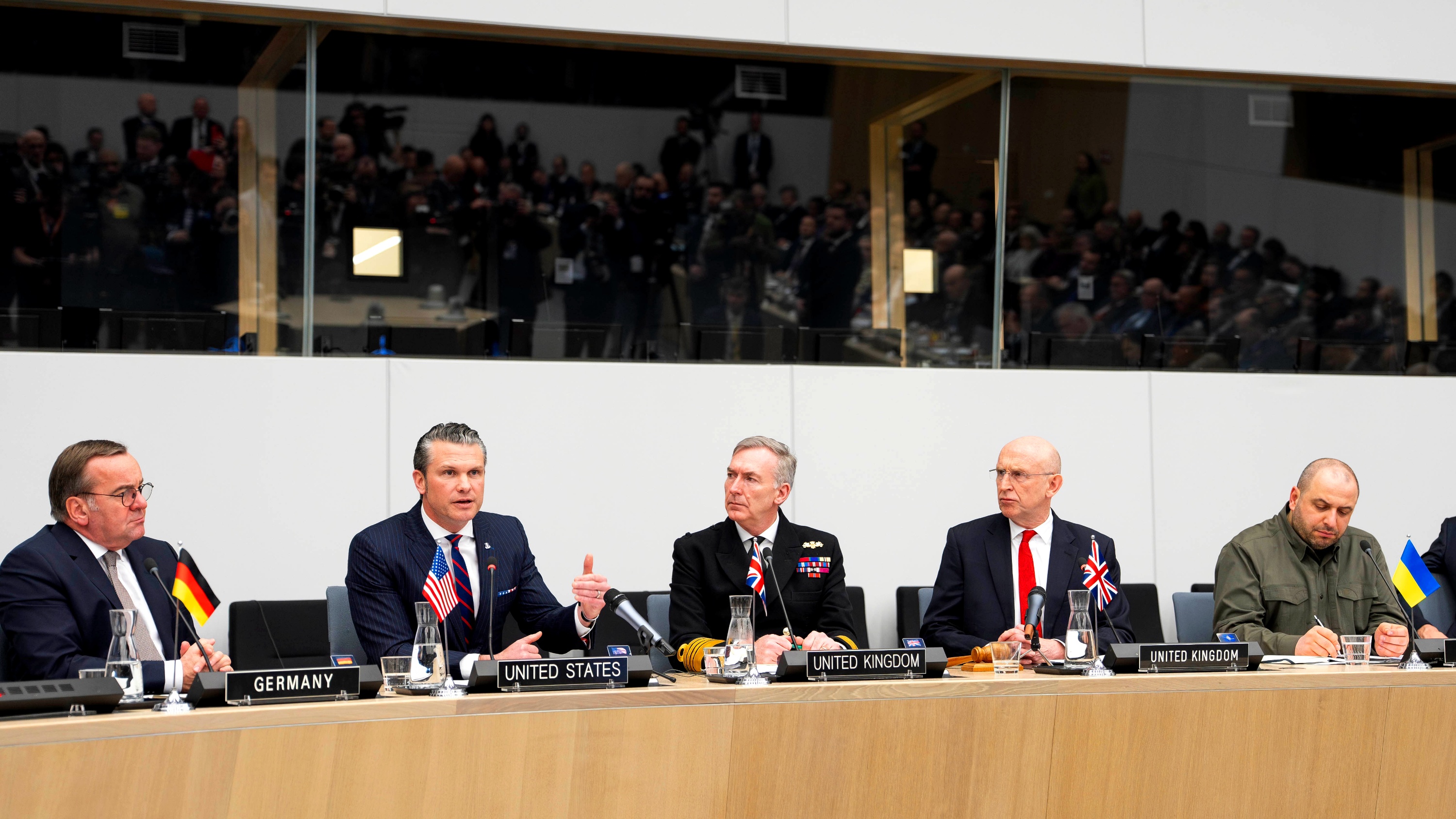 NATO Allies Meet to Address US Stance on Ukraine and European Security ...