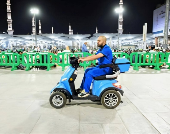 Madinah Introduces: Ambulance Scooters for Faster Emergency Response ...