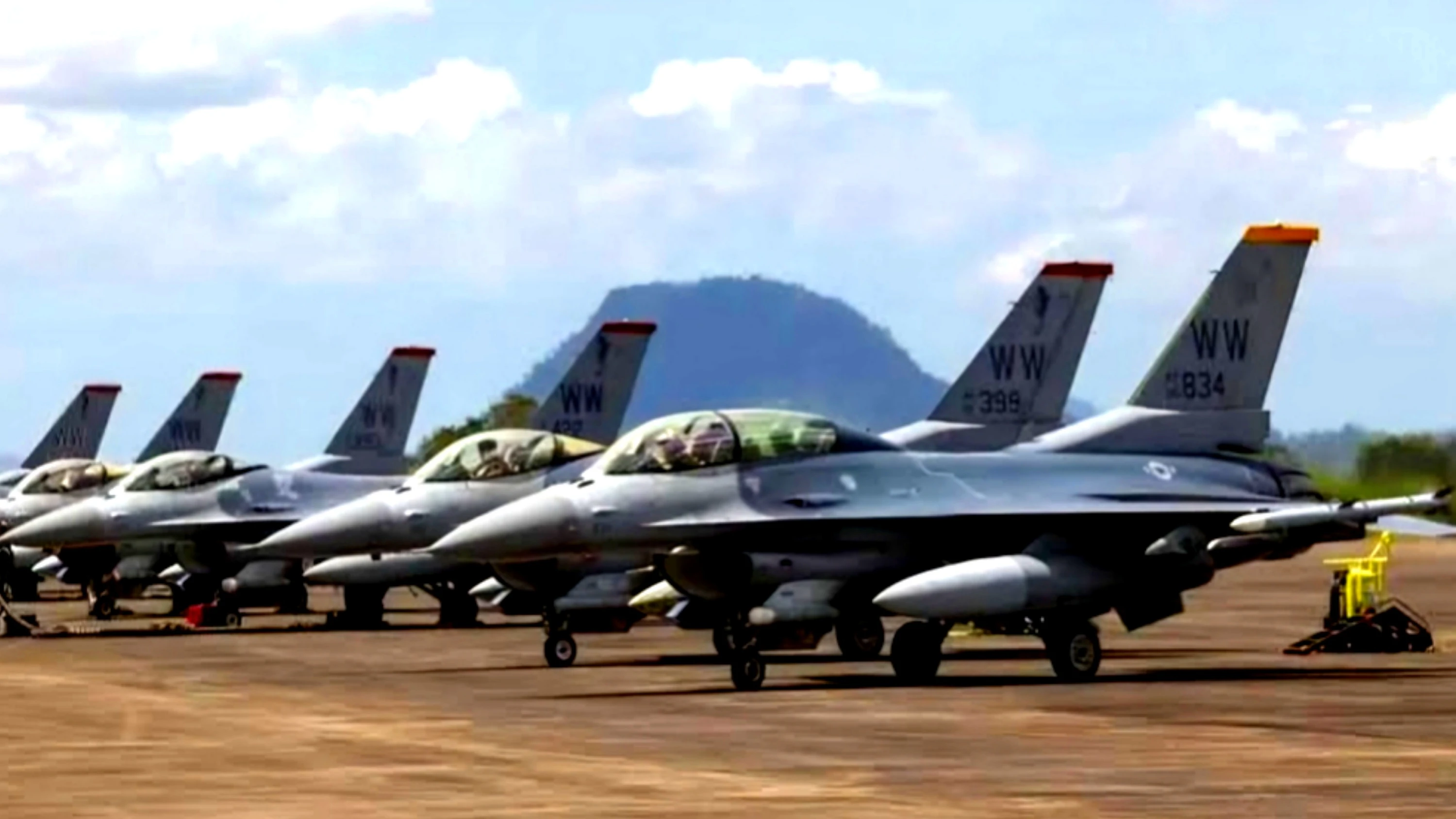 US Approves 20 F-16 Fighter Jets to Philippines Amid Rising Tensions in ...