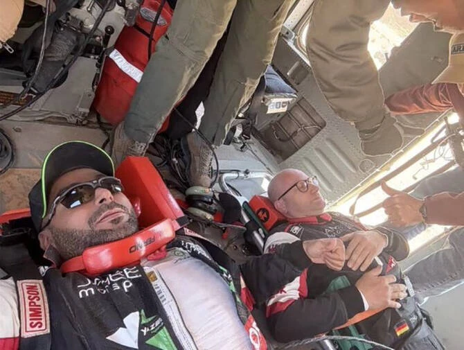 Saudi Driver Yazeed Al Rajhi Injured in Baja Jordan Crash | Human Online