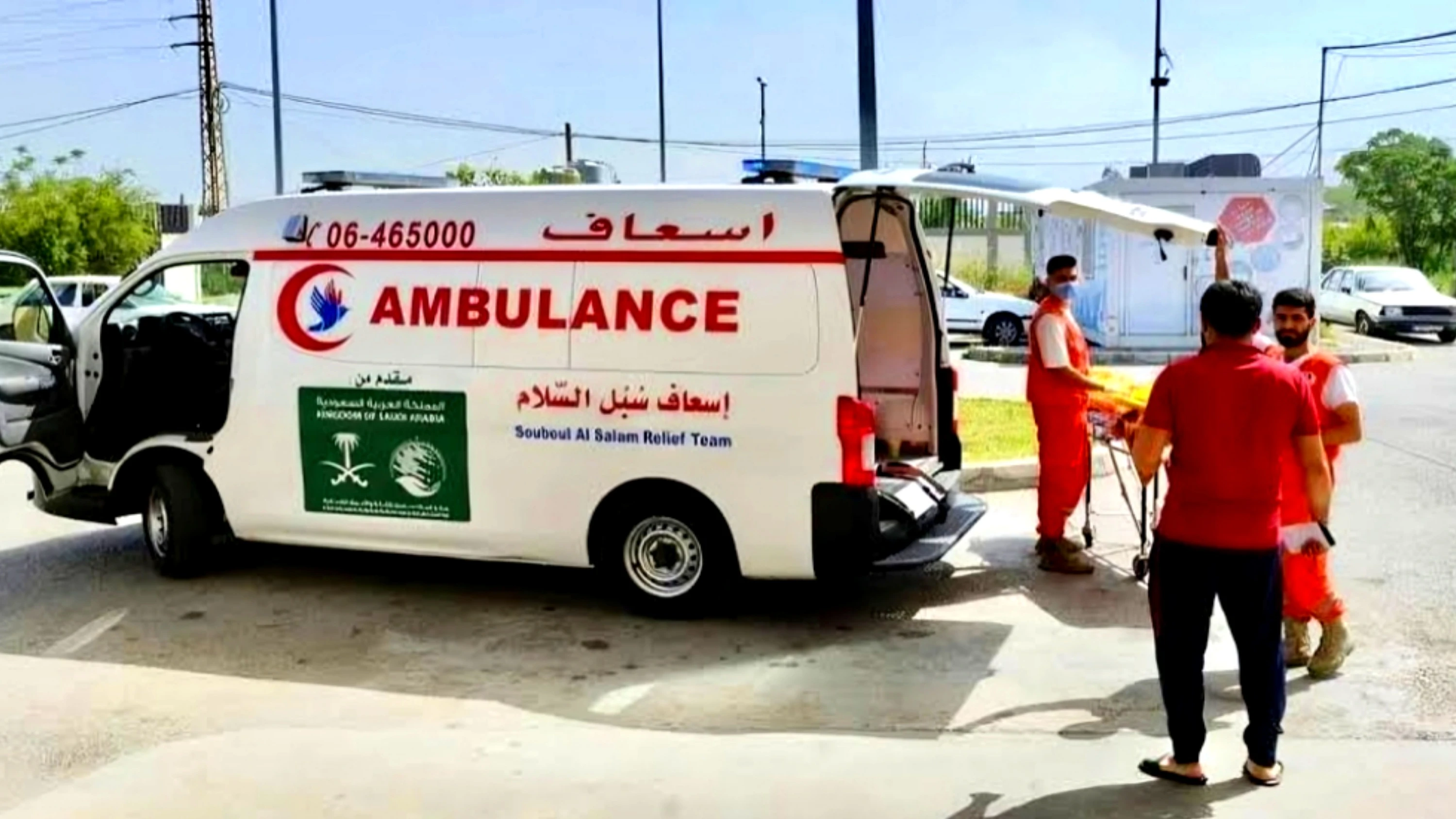 Saudi-Funded Ambulance Missions Aid Syrians in Northern Lebanon | Human ...