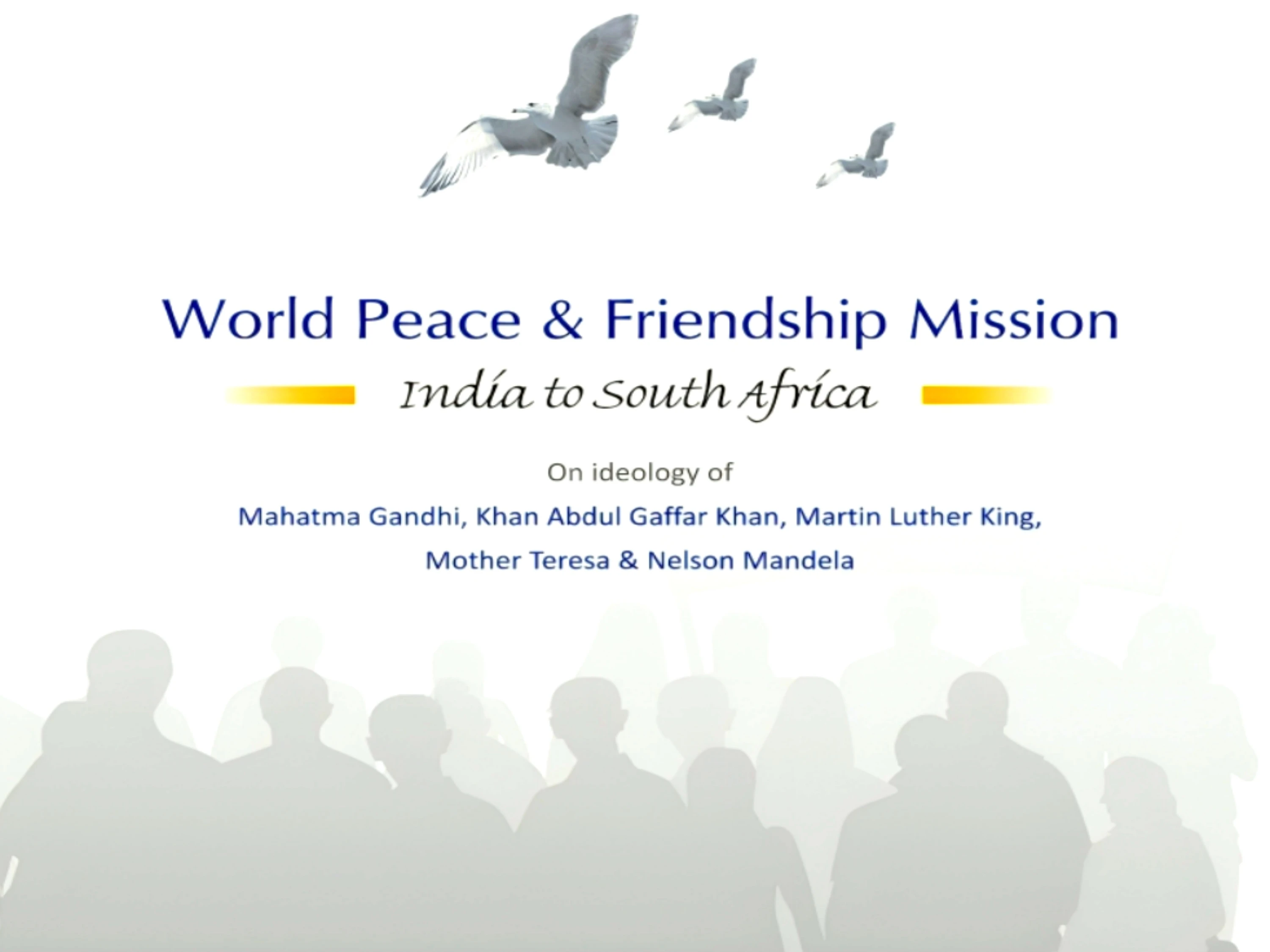World Peace And Friendship Mission: A Call to End Conflict and Embrace ...