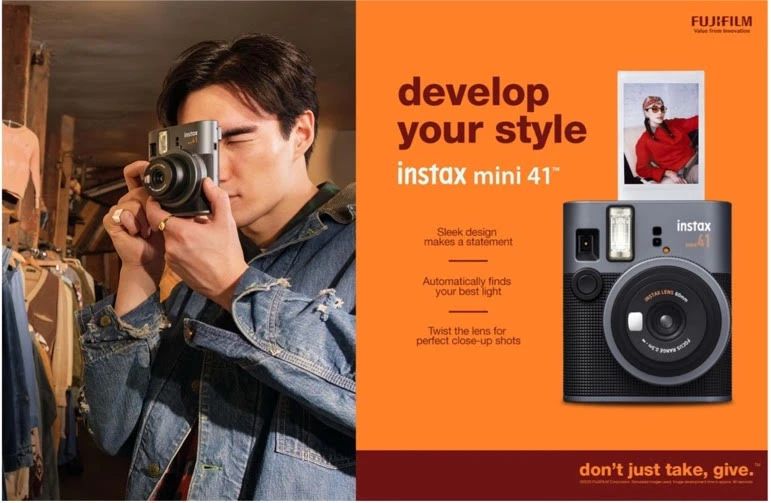 Fujifilm Launches Analog Instant Camera "Instax mini 41™" | Human Online